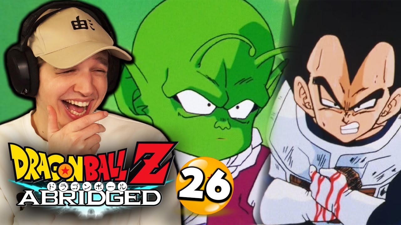 LITTLE GREEN IS A SAVAGE... | DBZ: Abridged REACTION Episode 26 - YouTube