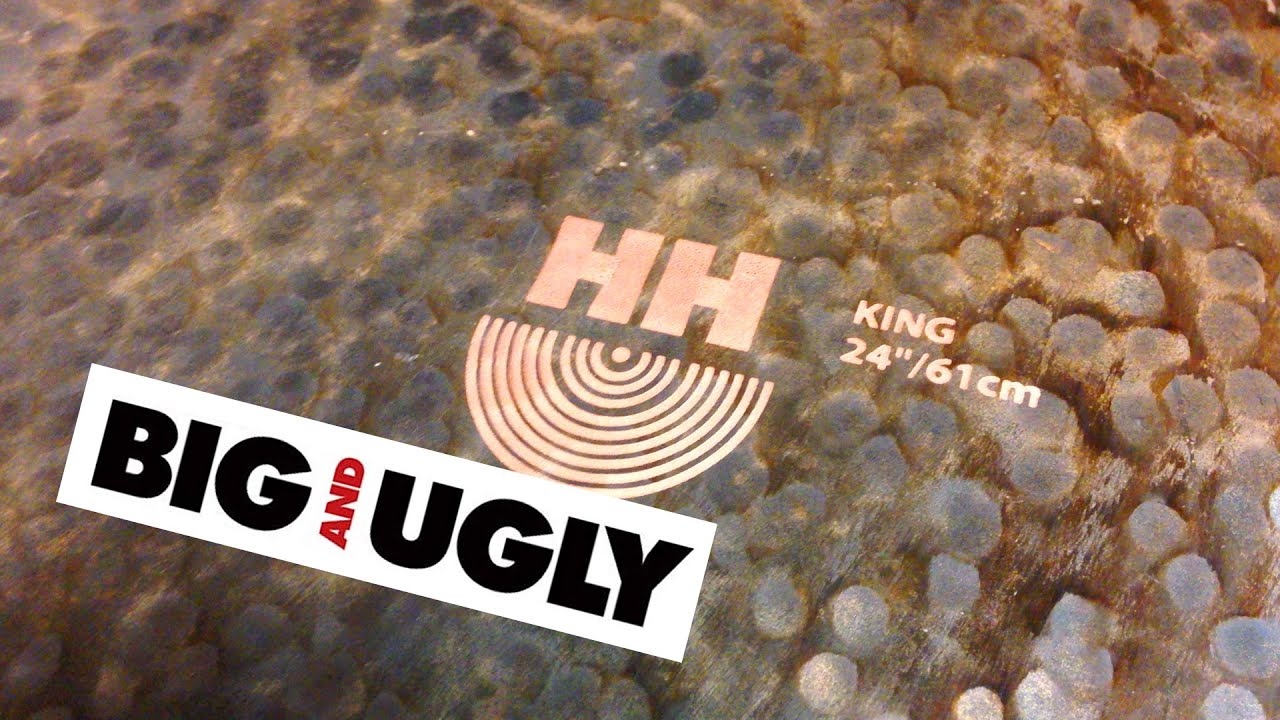 22" & 24" Sabian HH King - Big and Ugly Rides - YouTube