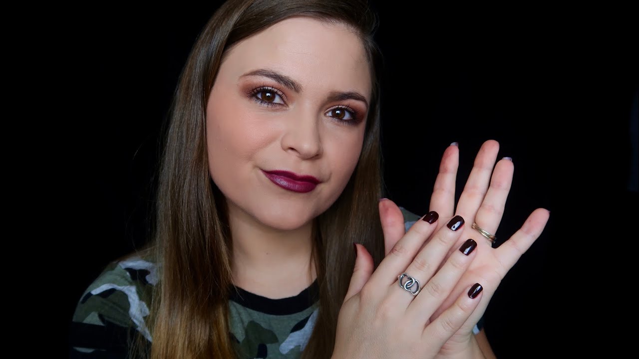 ASMR | Repeating Trigger Words + Hand Movements | Soft Whispers - YouTube