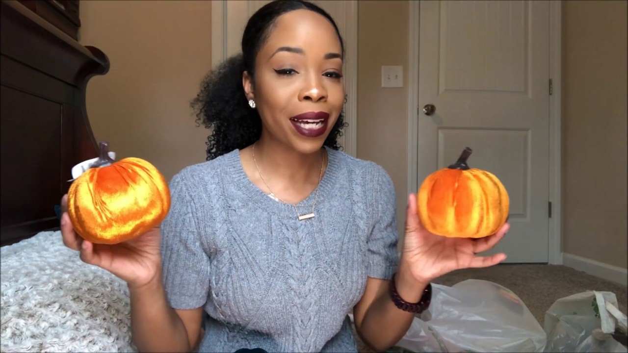 DOLLAR TREE FALL DECOR HAUL | FALL DECOR HAUL PART 2 - YouTube