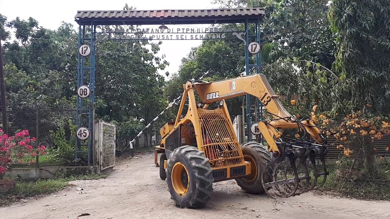Mesin Loading Tebu (Bell Cane Loader) - YouTube