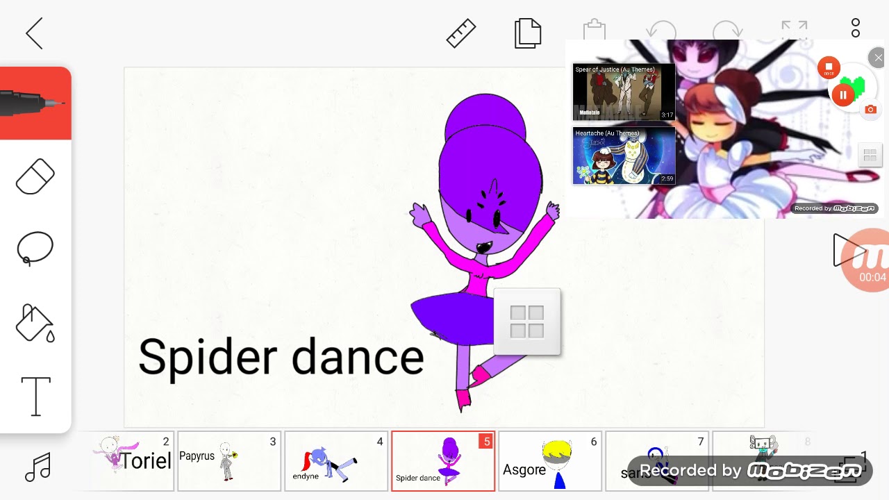 Spider dance - YouTube
