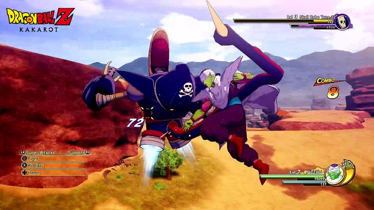 [PC] Dragon Ball Z Kakarot Gameplay Part 3 - YouTube