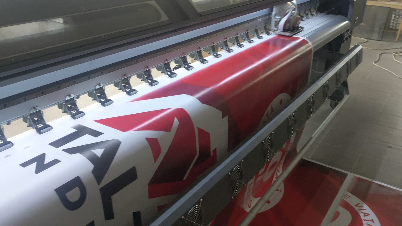 Printare banner 2,5x4m - YouTube