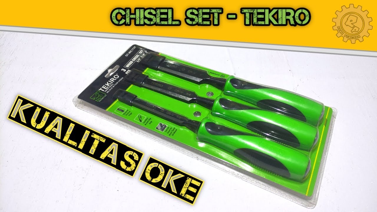 PAHAT KAYU || CHISEL SET - TEKIRO - YouTube