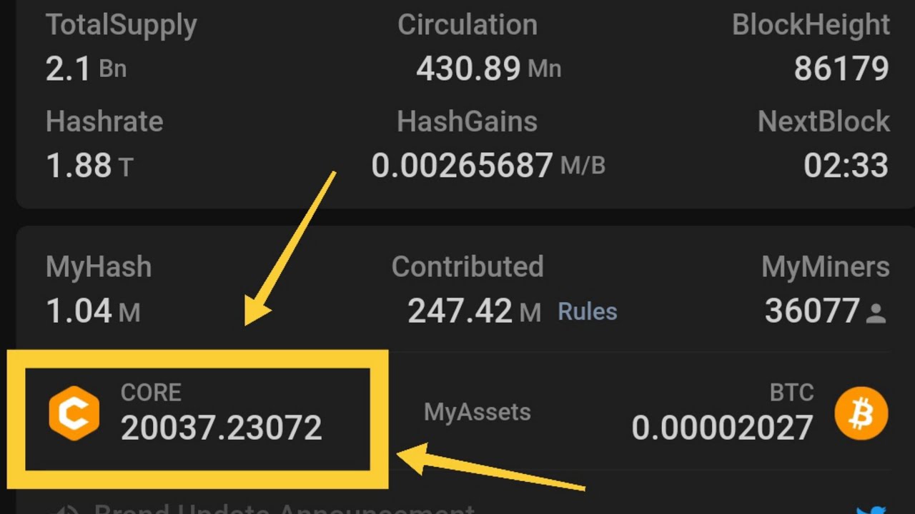 20,000 CORE : 150 Blocks = 99.1 CORE (Milestone) - YouTube