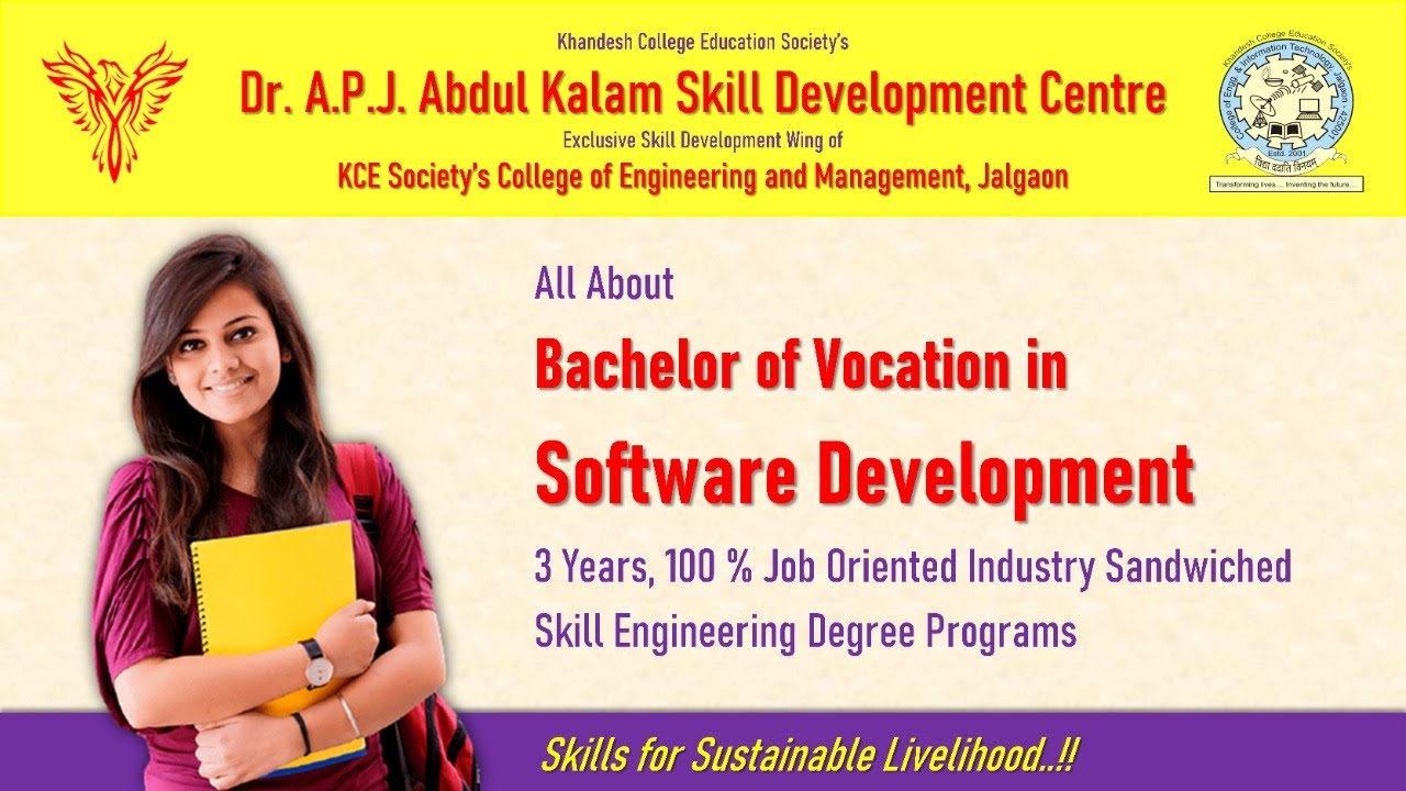 All About B.Voc in Software Development By Prof. Sanjay Pawde - YouTube