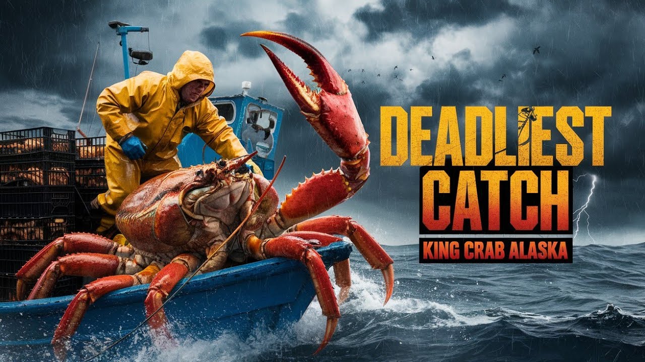 King Crab Fishing: The Real Deadliest Catch in Alaska!#KingCrabFishing ...