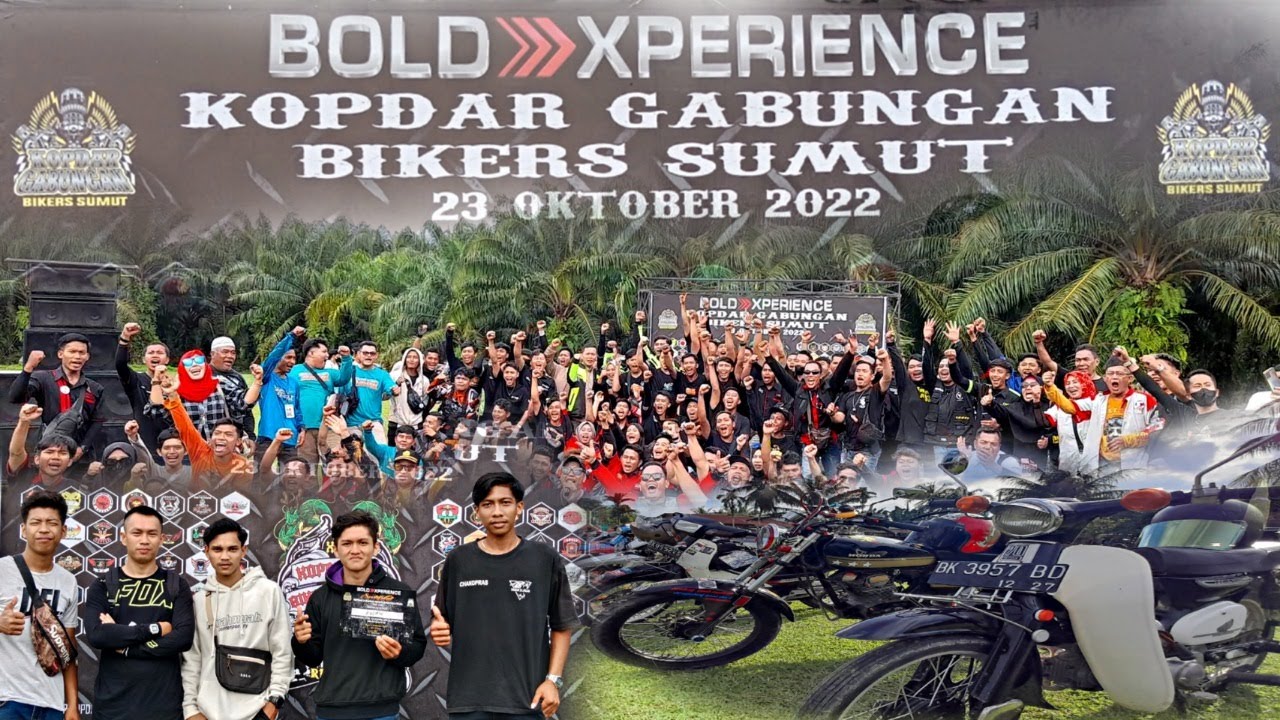 KOPDAR GABUNGAN SELURUH BIKERS SUMUT 2022. - YouTube
