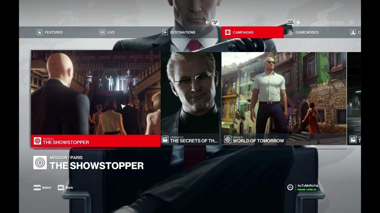 Hitman - Paris ( Lamp Drop ) - YouTube