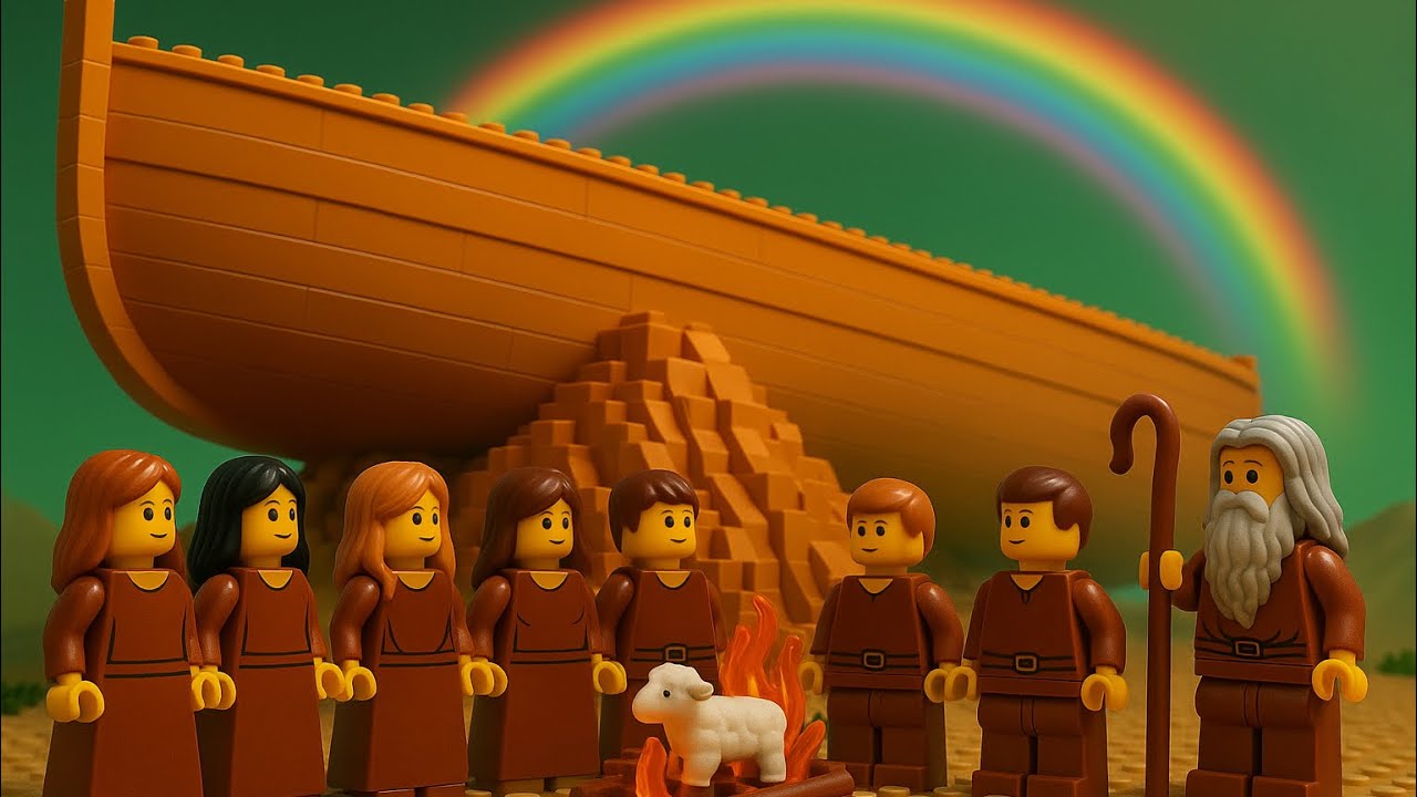 Noah found Grace in the eyes of the LORD: Lego Animation - YouTube