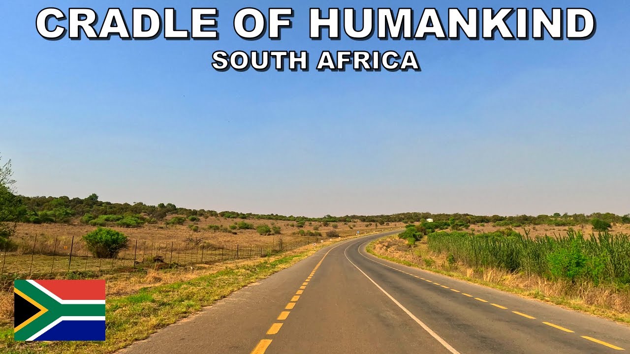 DRIVING through the CRADLE of HUMANKIND World Heritage Site in SOUTH ...