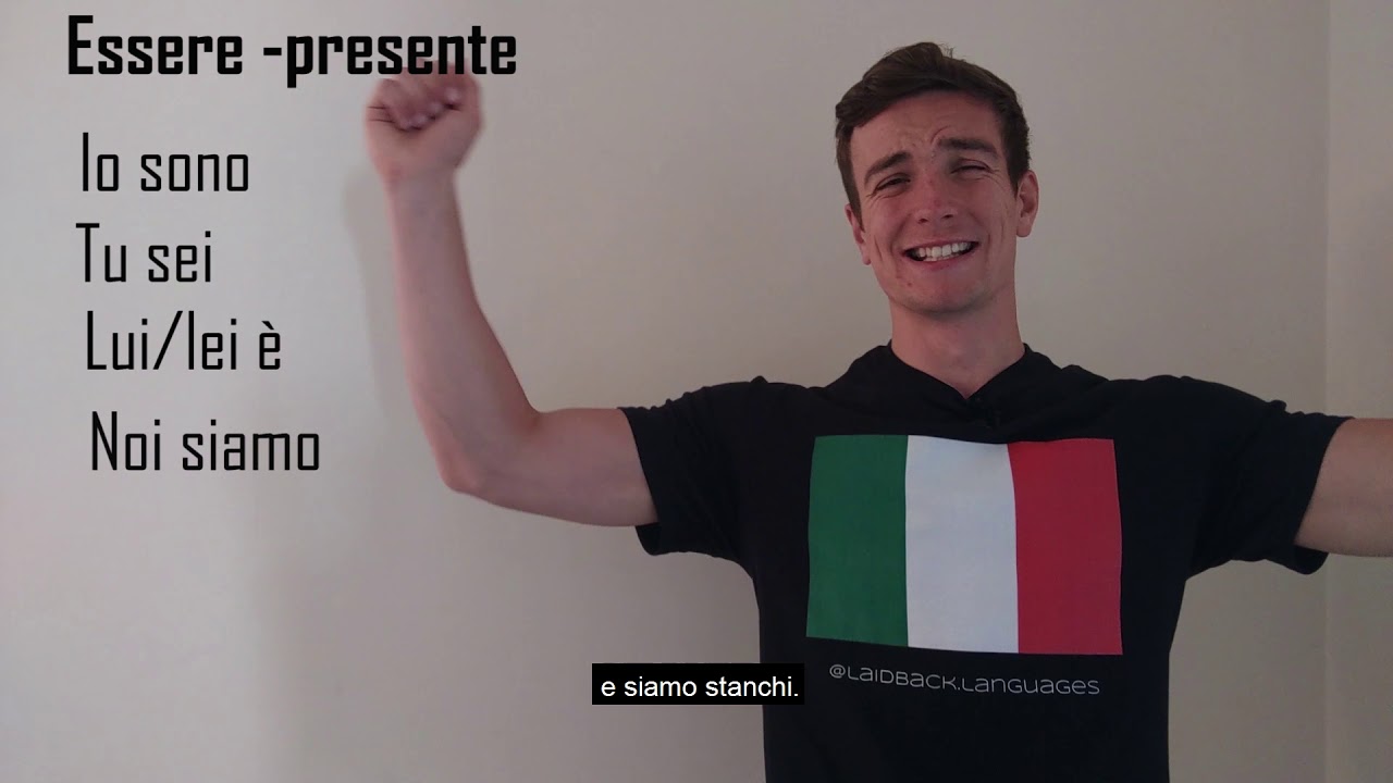Essere -present tense (FUN examples)│Learn Italian - YouTube