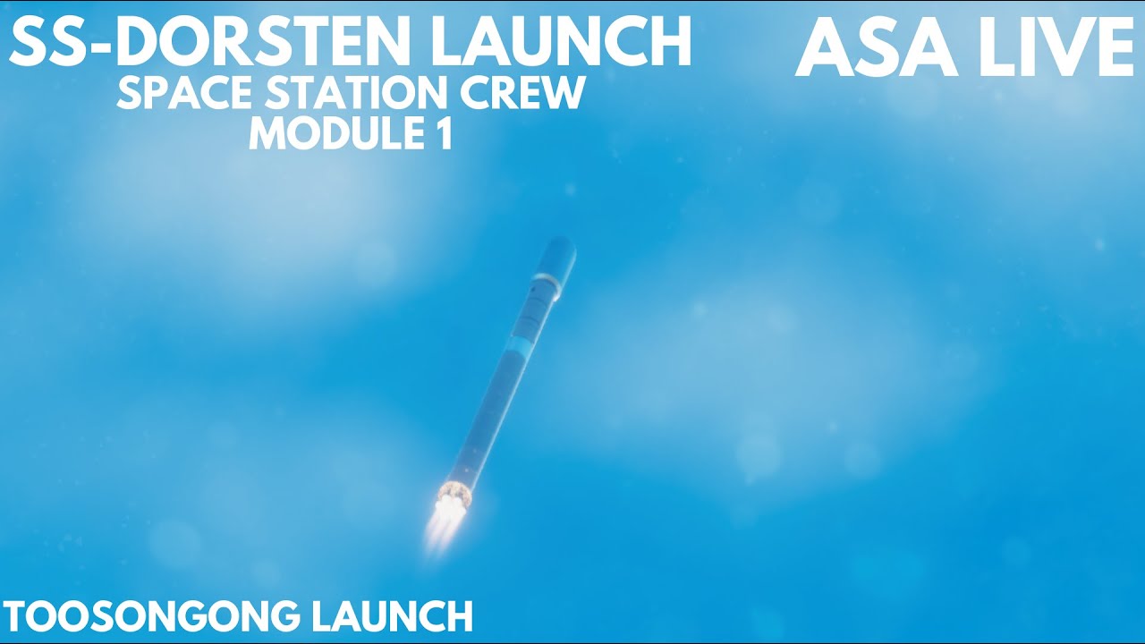 Watch ASA launch the first crew module of the Toosongong space station ...
