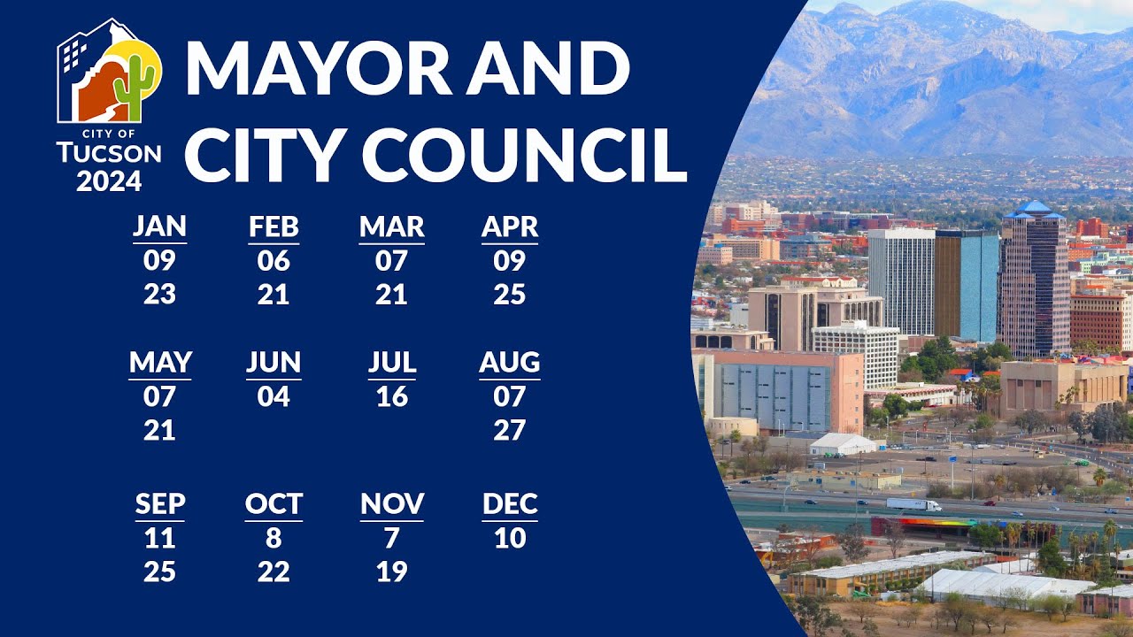 Tucson Mayor and City Council Meetings DEC 10, 2024 - YouTube