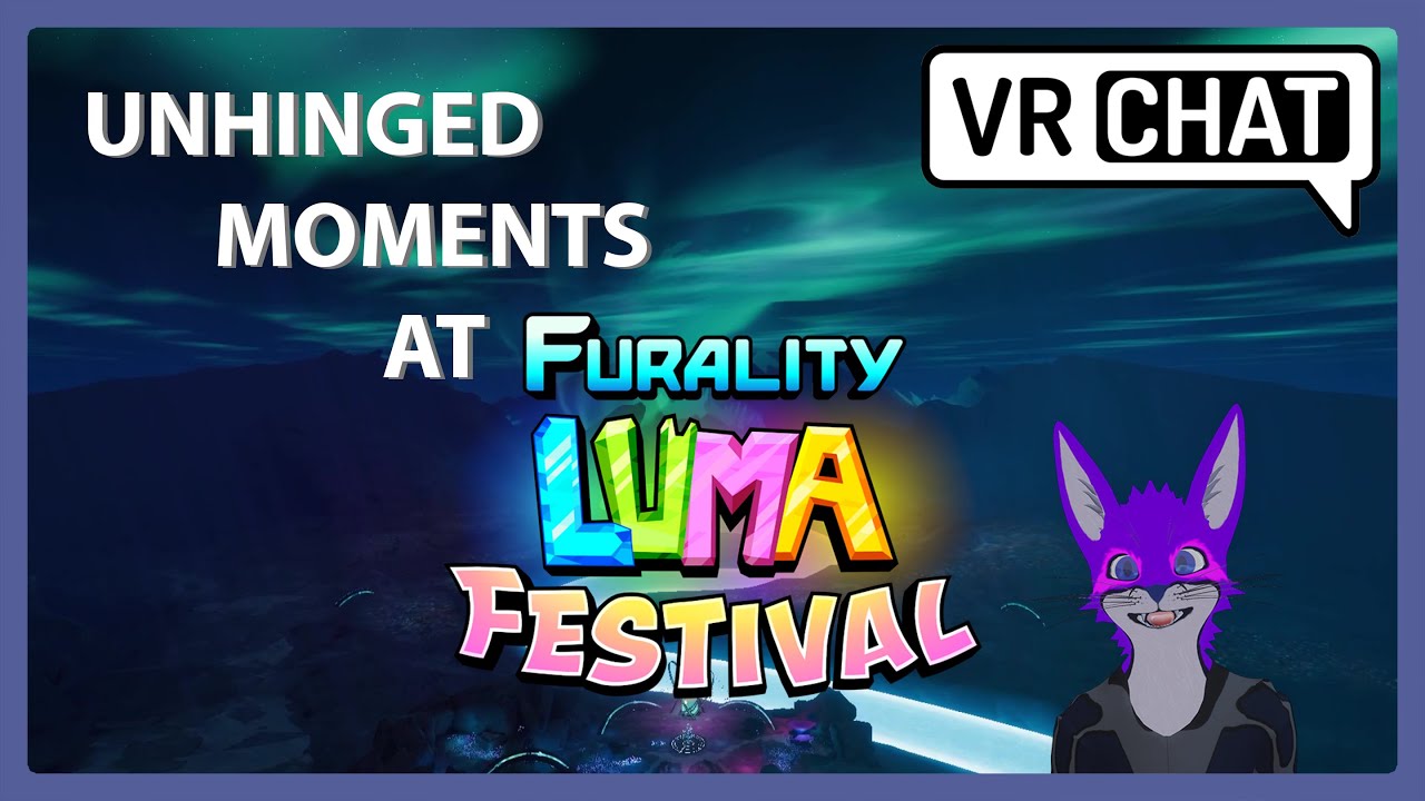 FURALITY LUMA with @OneTrickWolfy | #vrchat #furry - YouTube