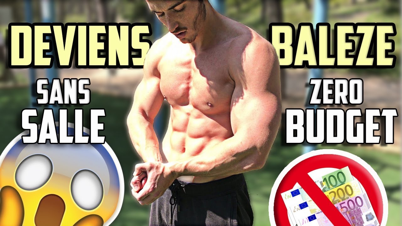 PAS BESOIN DE SALLE POUR SE MUSCLER (Mon Programme Complet) - YouTube