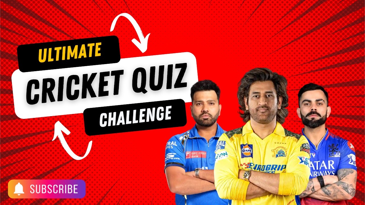 Ultimate Cricket Quiz: Test Your Knowledge with 60 Challenging ...