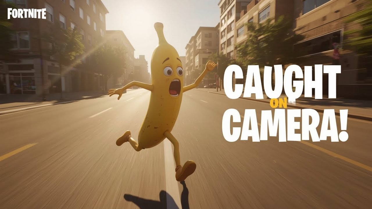 Peely Spotted in Real Life! (CAUGHT on Camera) - YouTube