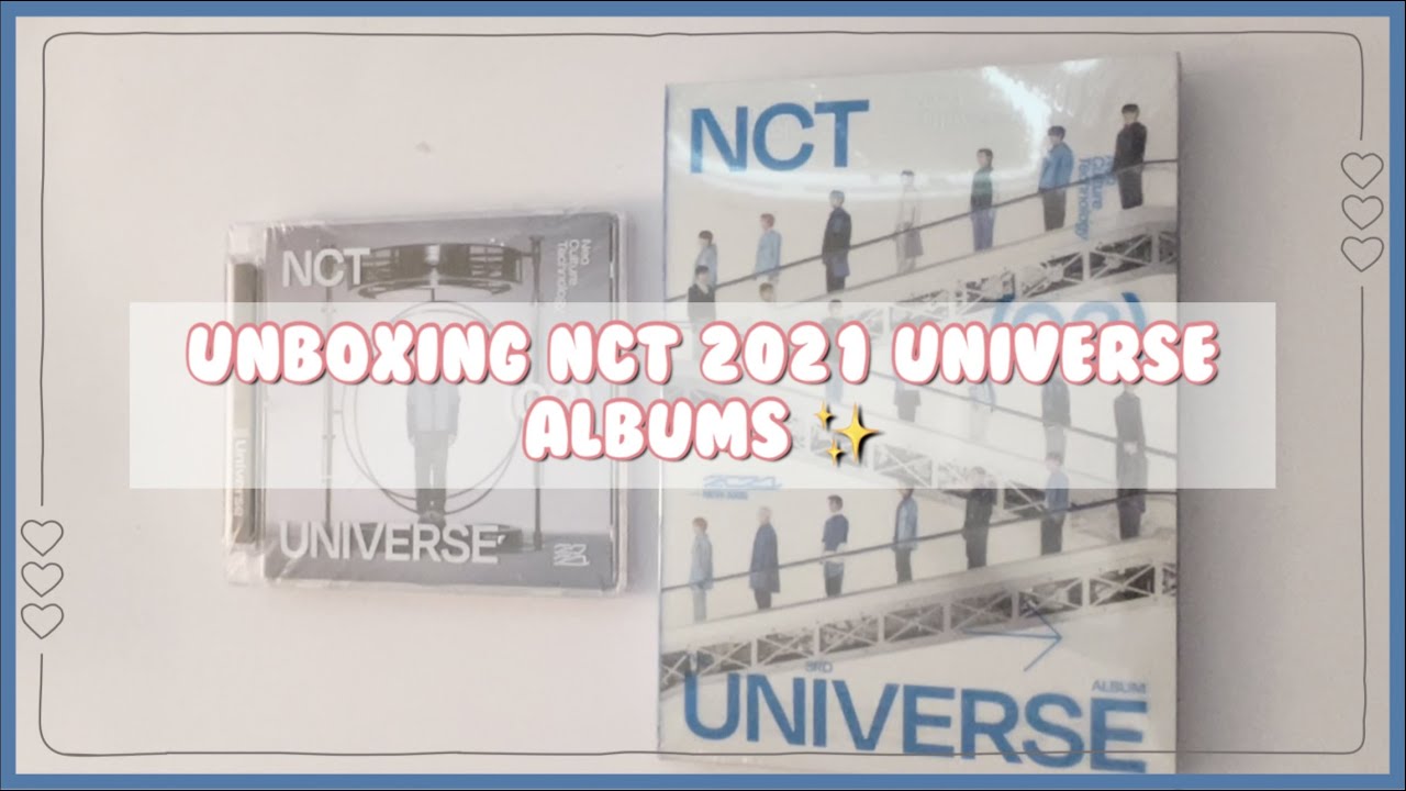 Unboxing NCT 2021 Universe Albums - YouTube