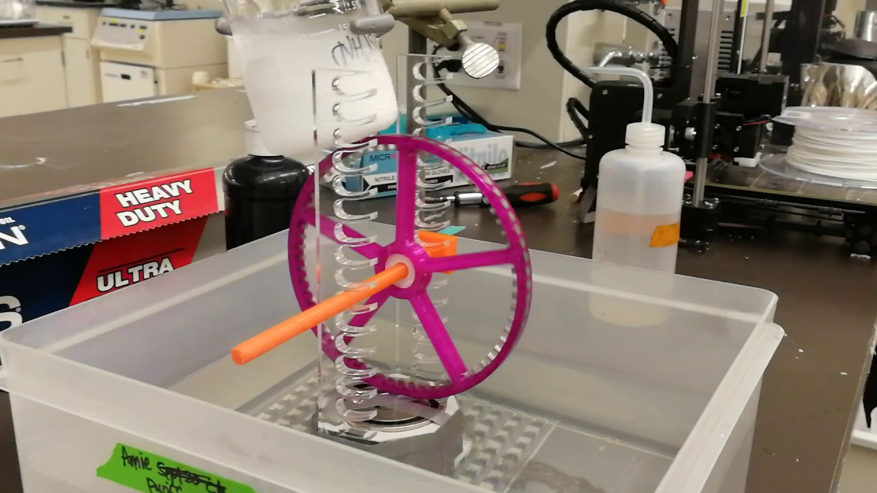 Curie Motor Test 14 - YouTube