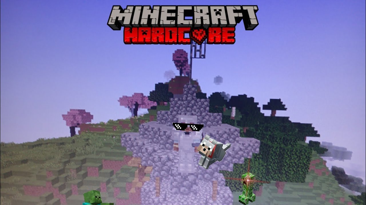 MINECRAFT HARDCORE | FARA JOCK :( | AM CONSTRUIT UN TURN PARTEA 5 - YouTube