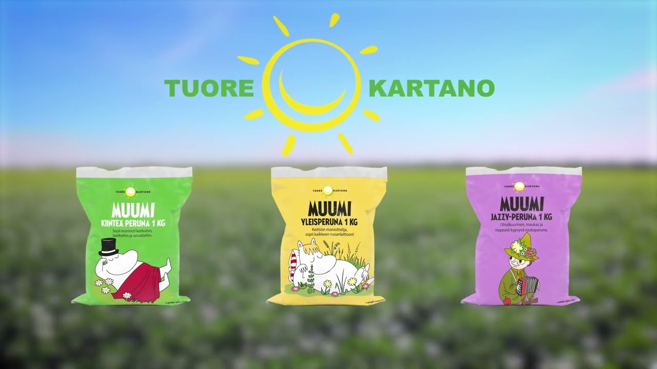 Tuorekartanon Muumi-perunat - YouTube