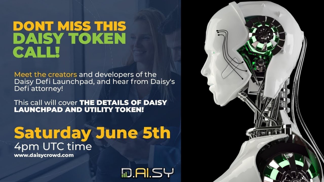 Daisy Presentation Saturdays Daisy Defi call will be out of this world ...