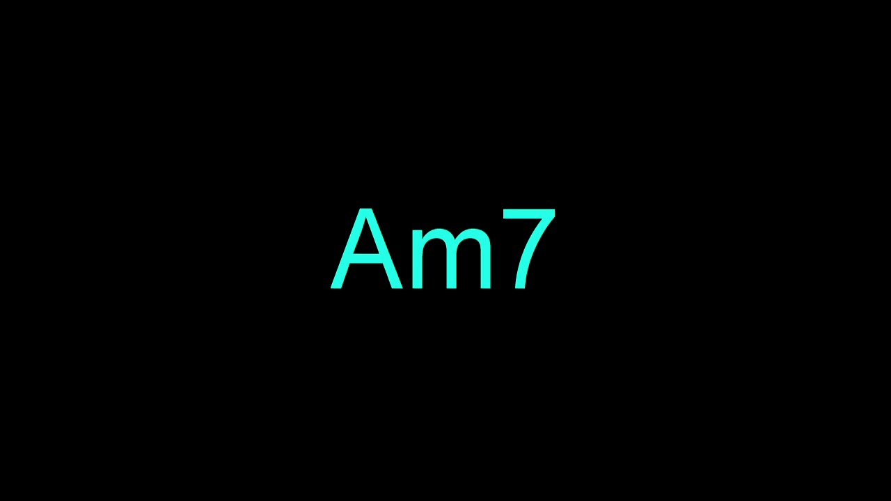 Am7 - Guitar jazz/funk - Backing Track - YouTube