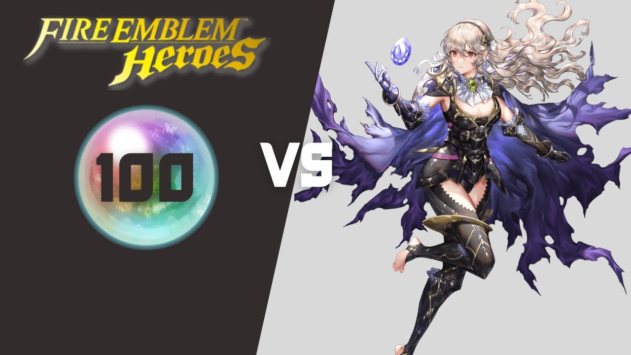 100 ORBS vs Legendary F! CORRIN! Fire Emblem Heroes [FEH] - Summoning ...