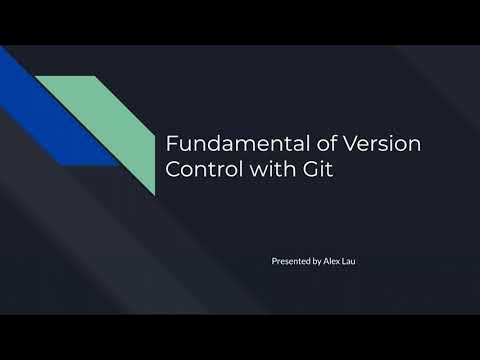 Fundamental of Version Control with Git (Part One) - YouTube