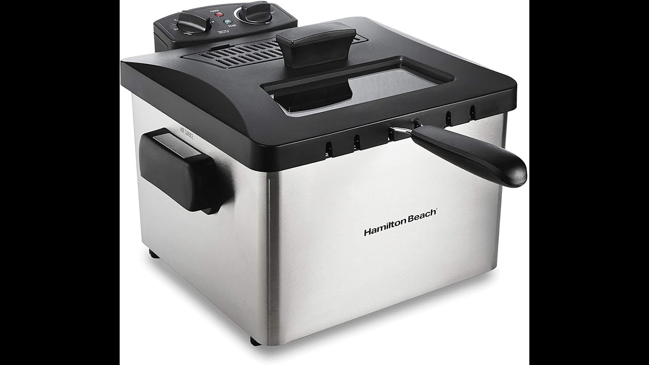 Hamilton Beach Professional Grade Electric Deep Fryer REVIEW 2021 - YouTube
