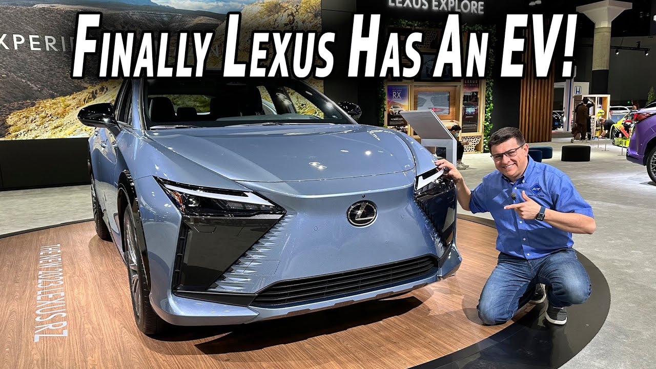 2023 Lexus RZ 450e In-Person First Look | The Electric RX - YouTube