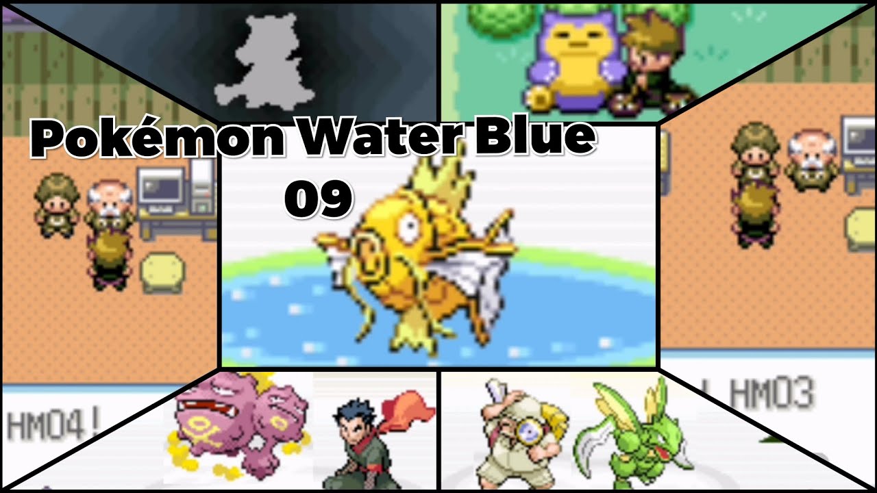 Pokémon Water Blue - 09- Conseguindo Magikarp Shiny Na Cidade De ...