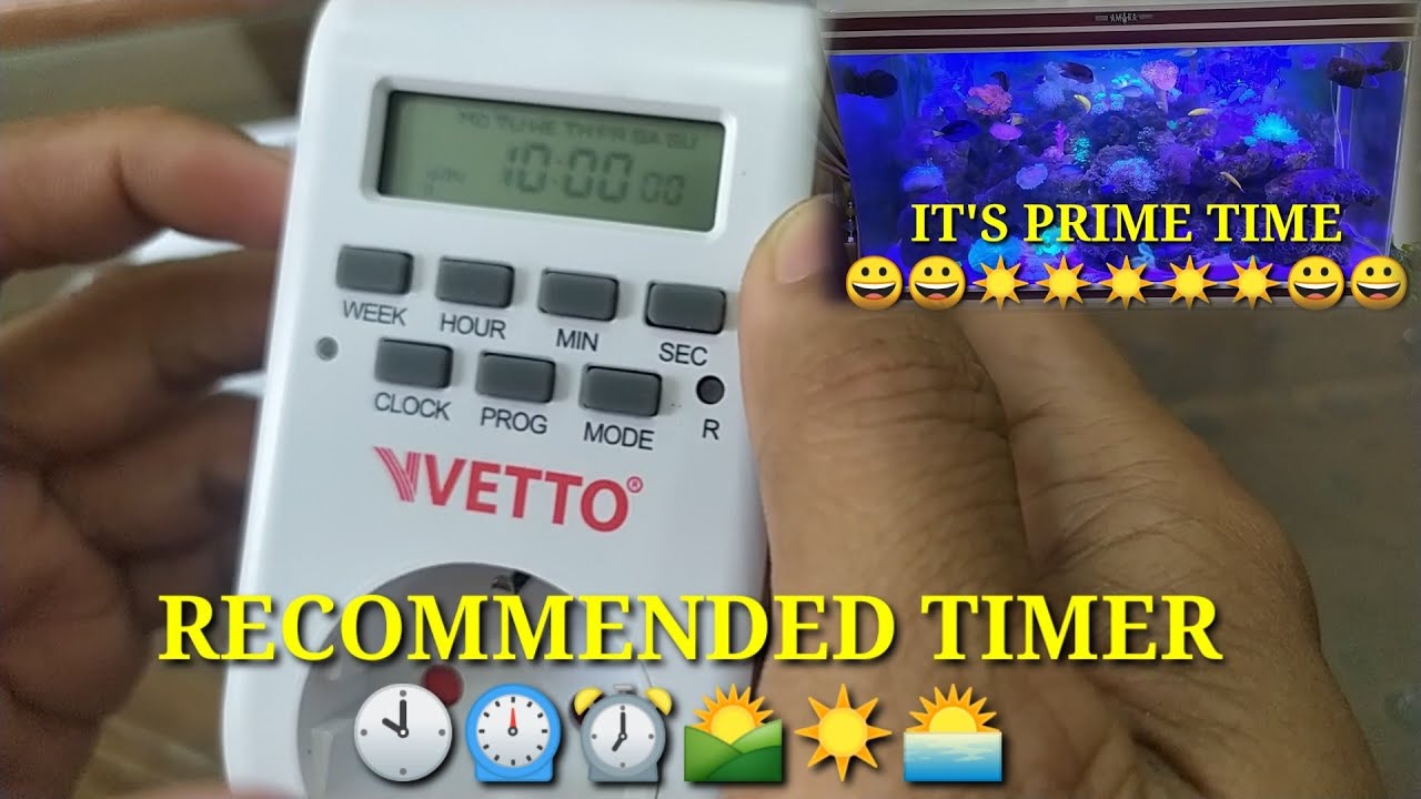 TIMER LISTRIK OTOMATIS LAMPU REEF TANK/ TIMER DIGITAL/ TIMER ELEKTRONIK ...