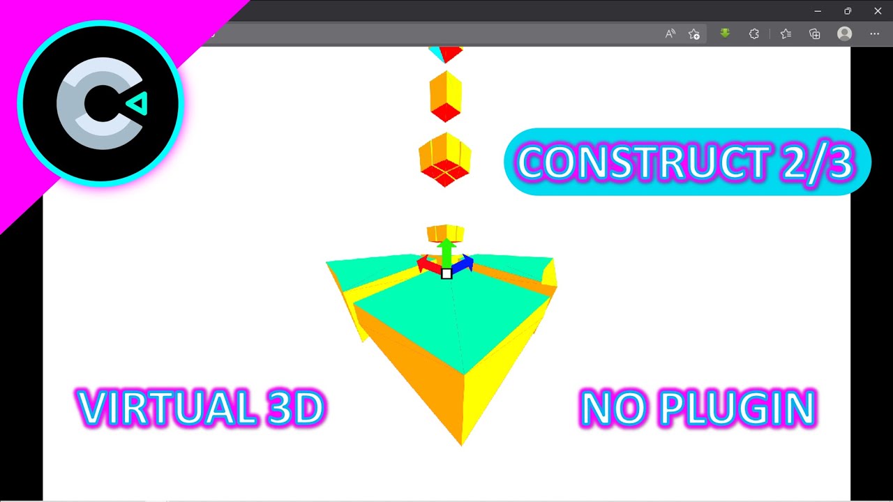 3D :NO-PLUGIN / VIRTUAL - Construct 2&3 - YouTube