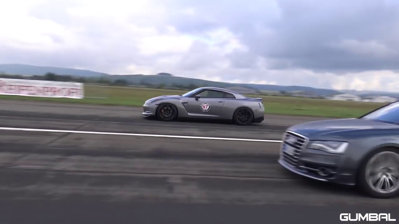 2017 Audi S8 720 HP 4.0 TFSI Drag Races Supercars on Track! - YouTube
