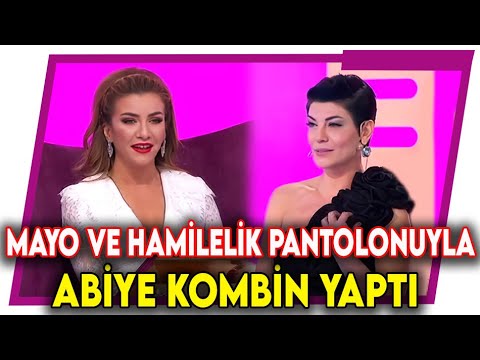 Aslızen Mayo ve Hamilelik Pantolonuyla Yaptığı Abiye Kombin ile Jüriyi Şaşırttı - İşte Benim Stilim