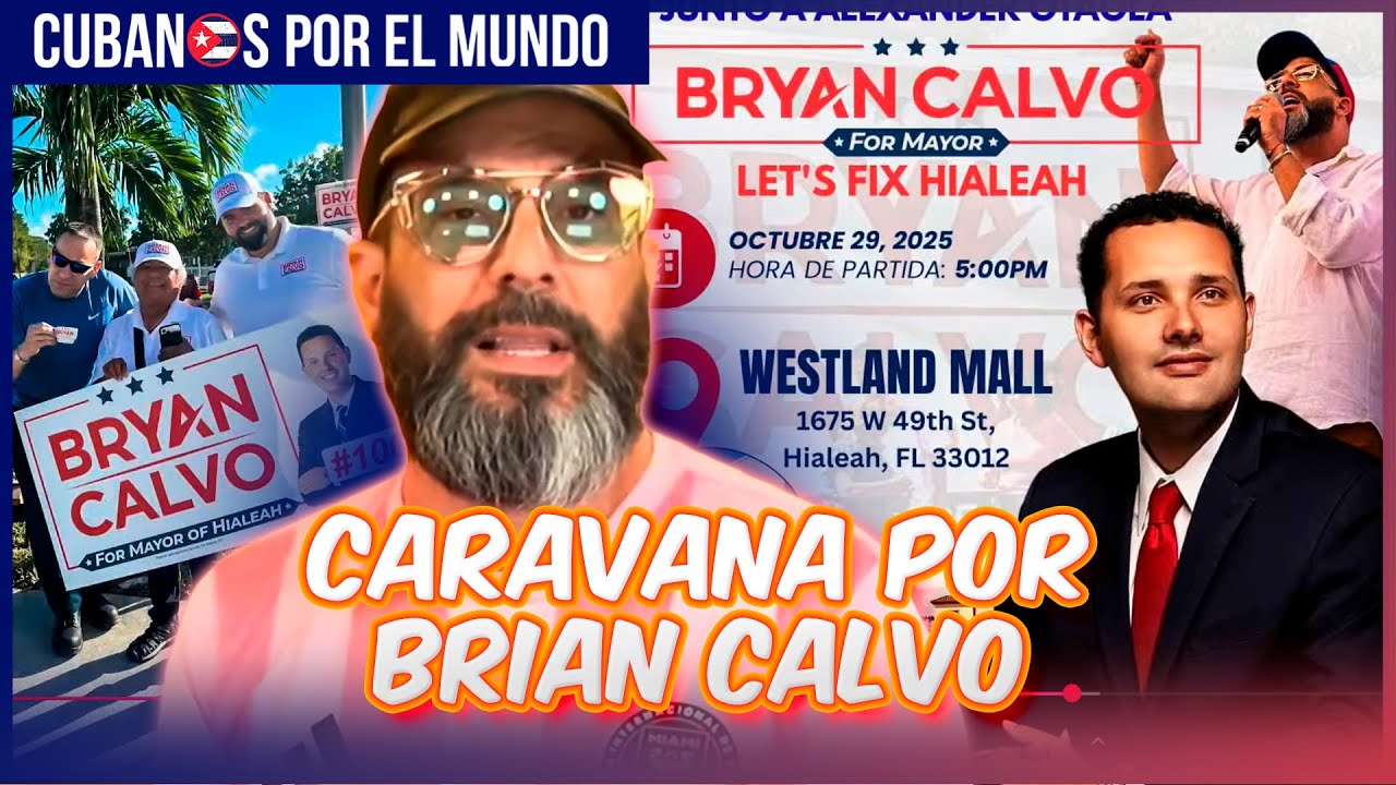 Alex Otaola convoca a caravana por Brian Calvo en Hialeah y alerta ...