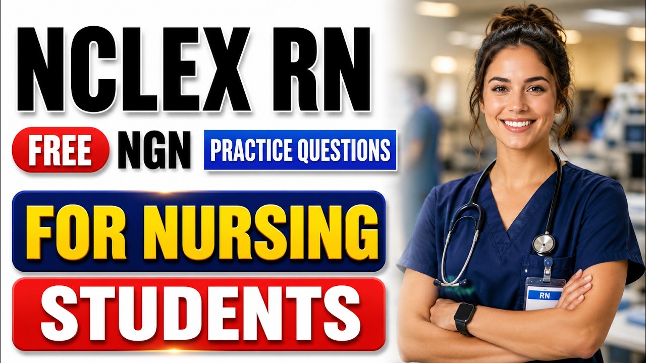 Pass the 2026 Next-Gen NCLEX: Free NGN RN Practice Questions & Case ...