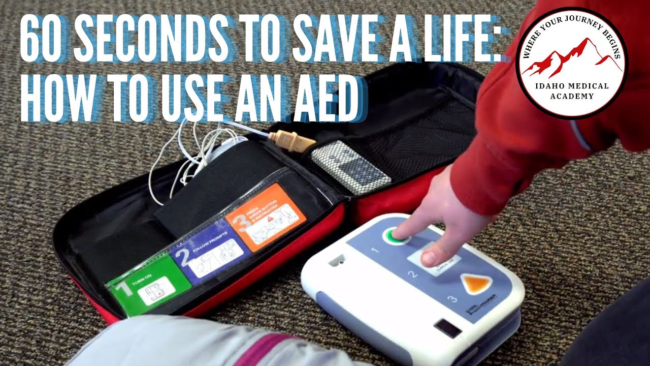 60 Seconds to Save a Life: How to use an AED - YouTube