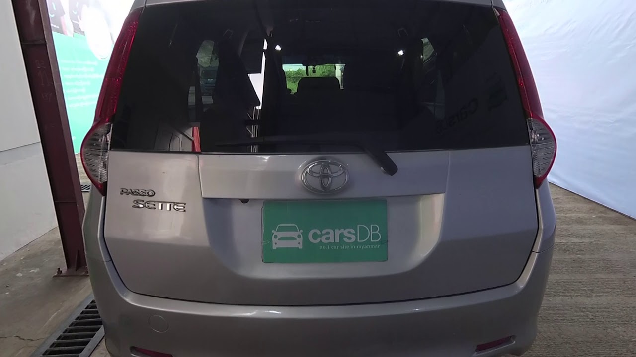 Toyota Passo Sette 2009 - YouTube