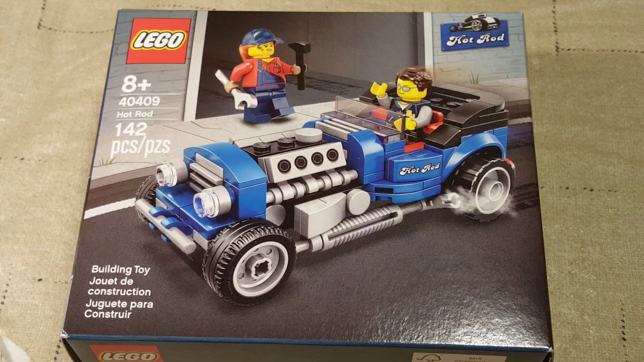 Let's Build Lego Hot Rod 40409 - YouTube