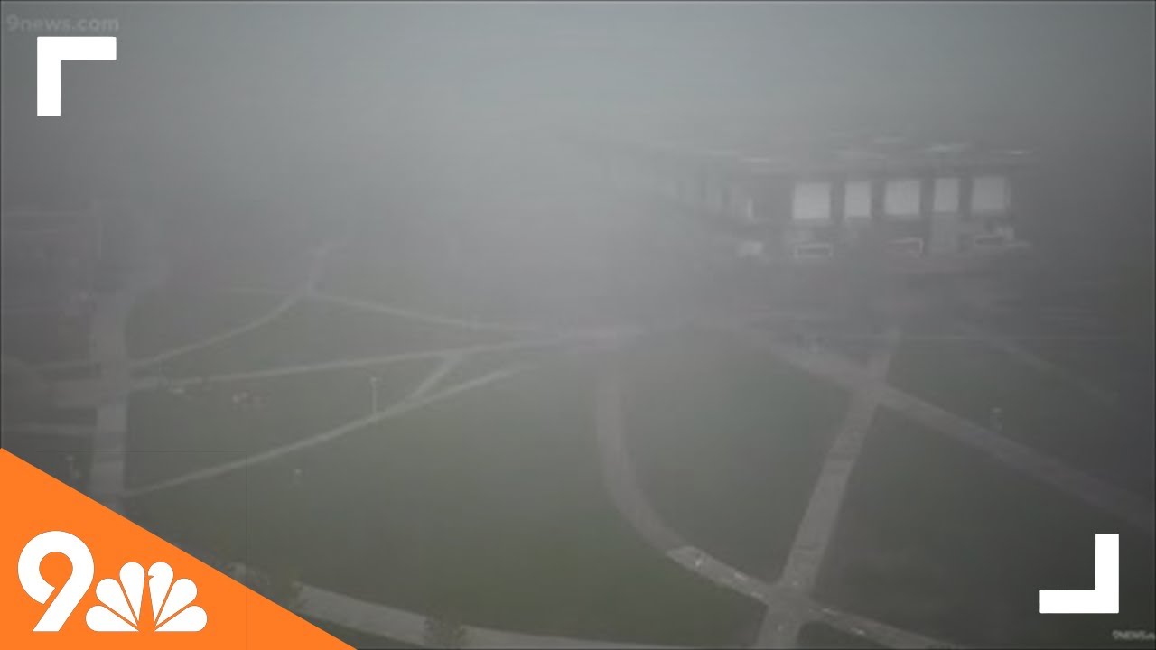 Foggy Friday morning in Greeley, Colorado - YouTube