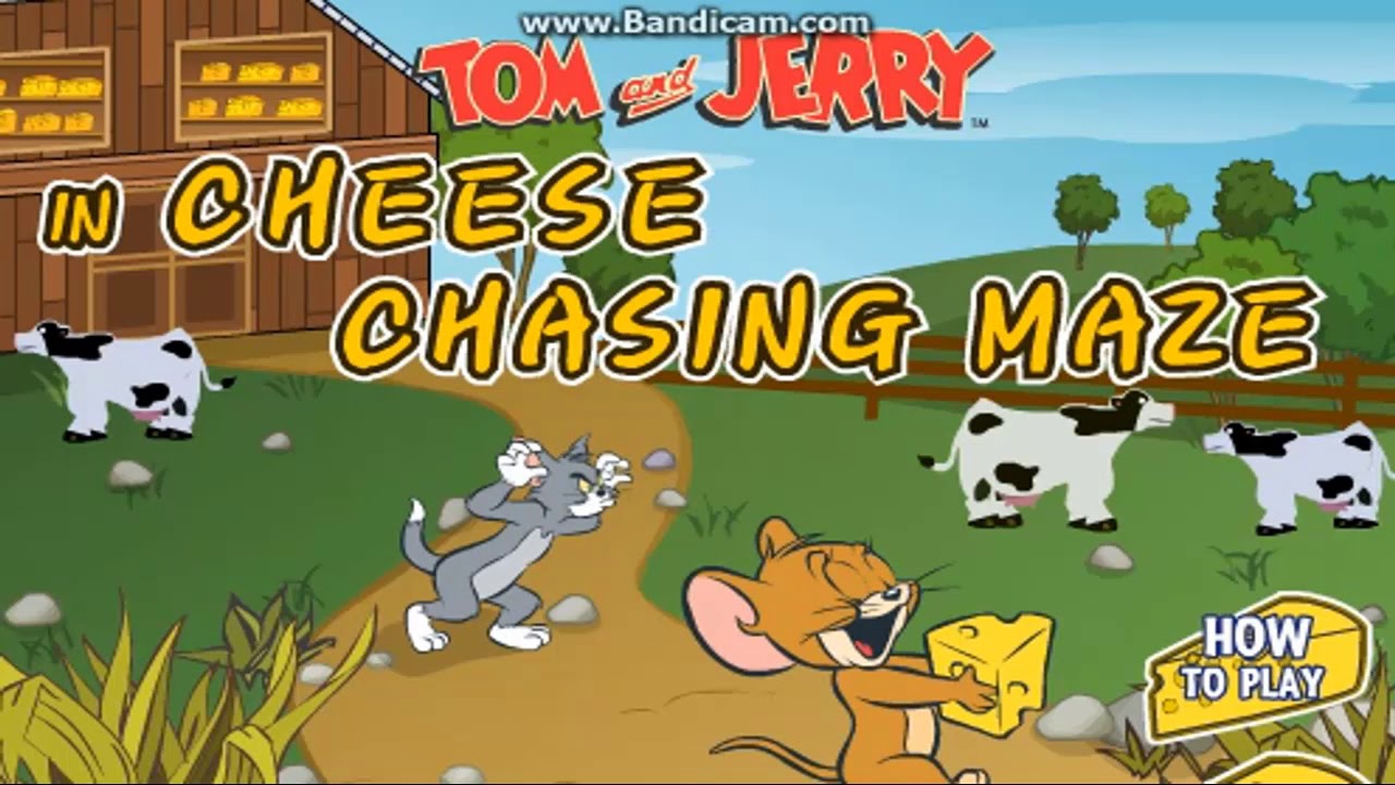 Tom and jerry in cheese chasing maze, Tom and Jerry Games, Cartoon ...