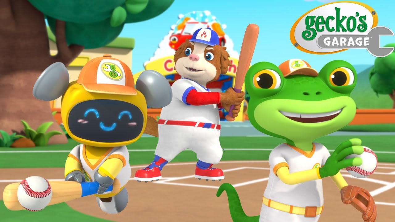 Gecko’s Home Run ⚾ | Gecko's Garage 🚚 | Cartoons For Kids | Toddler Fun ...