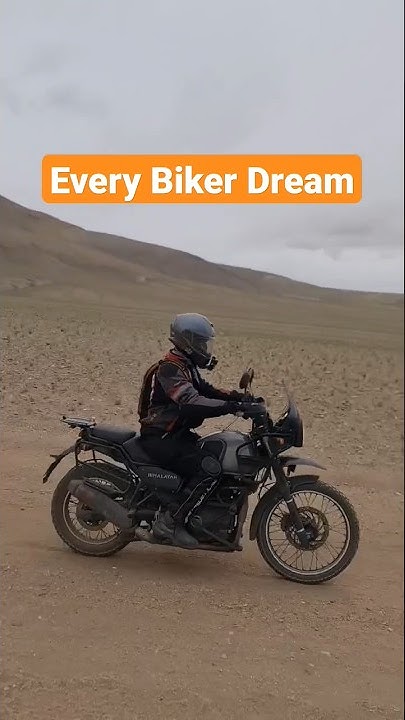 Every Biker Dream Ladhak #bike #himalayan #shorts #motovlog - YouTube