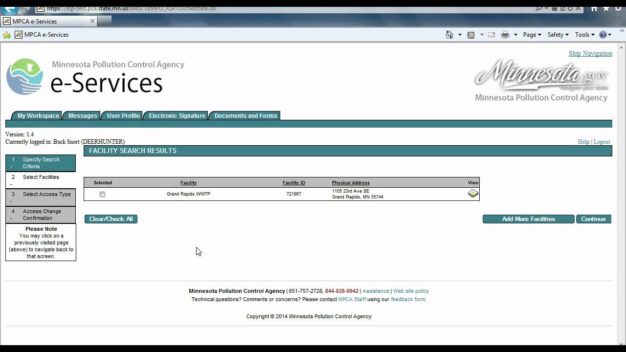 Creating a new MPCA e-Service account (for wastewater operators) - YouTube