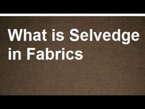 Fabric Selvage and types. Tucked in selvage, Leno selvage, fringed ...