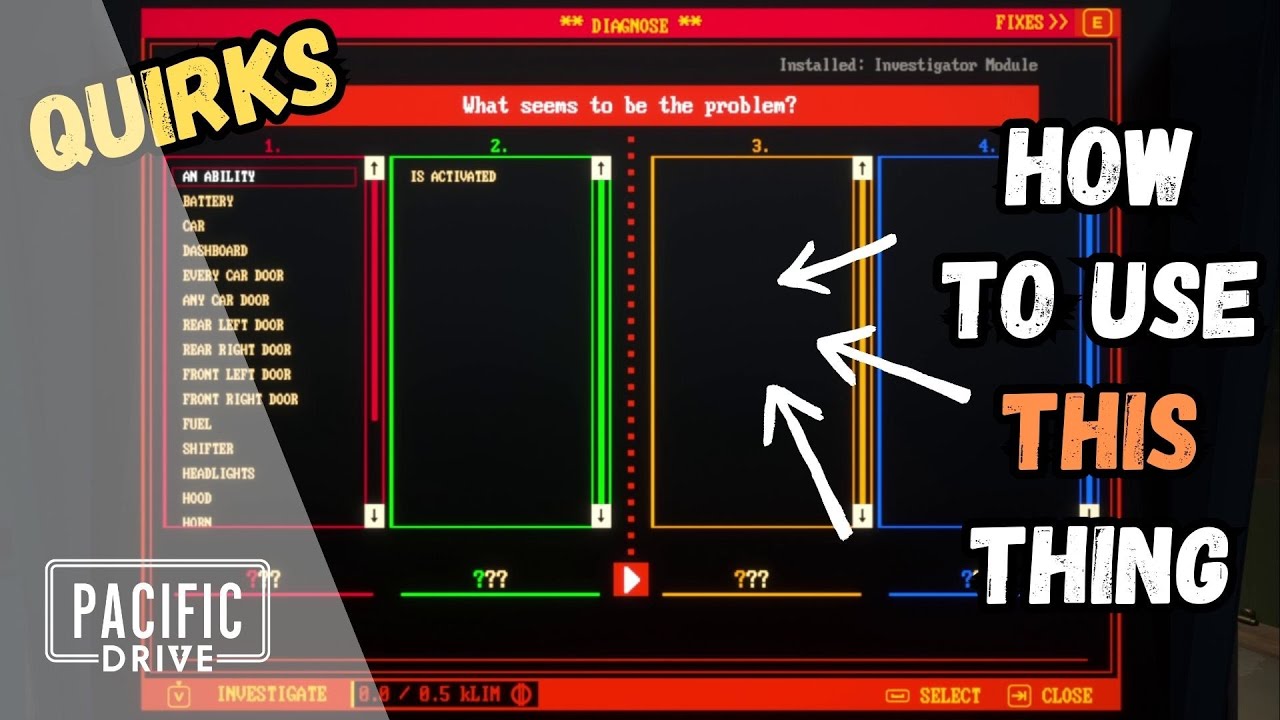 Pacific Drive Tips | Quirks & how to use Tinker Station - YouTube